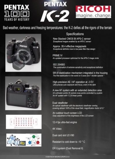 Pentax K-2 camera rumors? *UPDATED* - Pentax & Ricoh Rumors