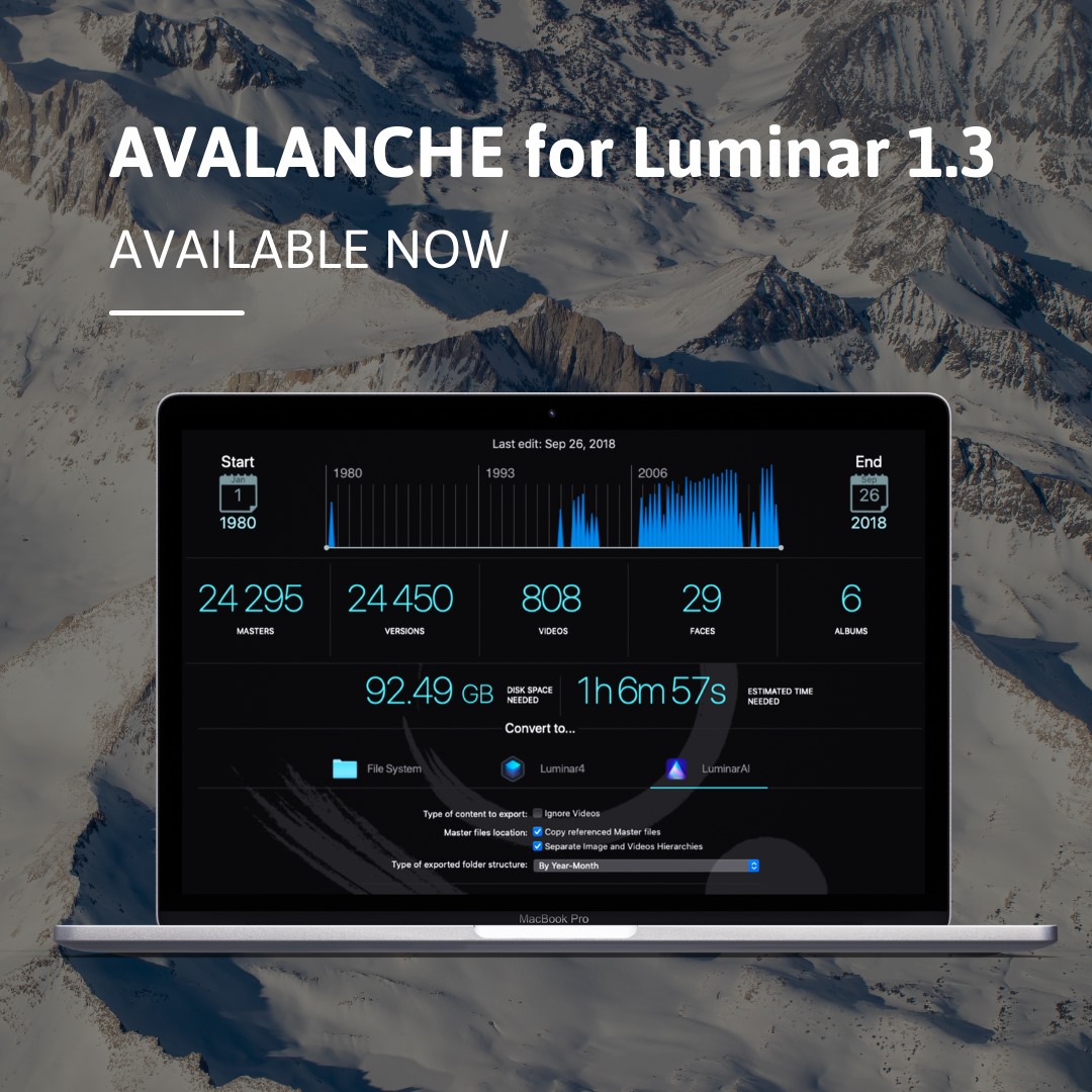Avalanche is a new solution that can import photo libraries between ...