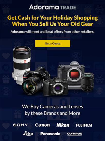 Sell or trade your used Pentax gear with Adorama - Pentax & Ricoh Rumors