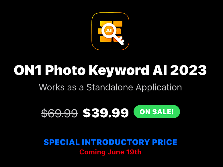 The new ON1 Photo Keyword AI 2023 software makes all of your photos ...