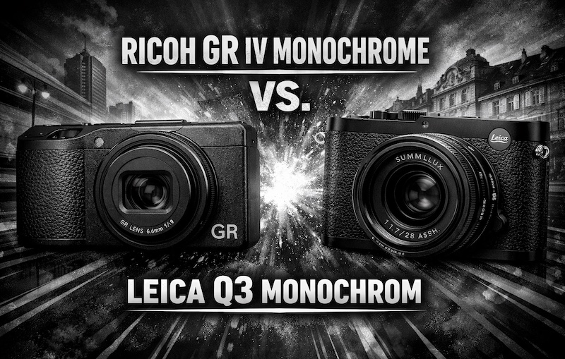 Ricoh GR IV Monochrome vs. Leica Q3 Monochrom - Pentax & Ricoh Rumors